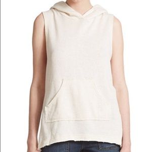 Free People | Tops | Free People Vintage Beach Day Tank Hoodie Xs ...